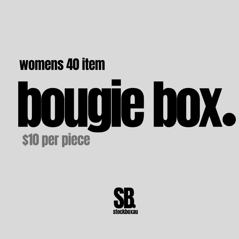 Women's Bougie Box (40 piece x $10 per item) – Stockbox